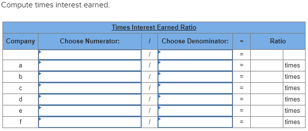 Solved Exercise 11-14 Computing and interpreting times | Chegg.com