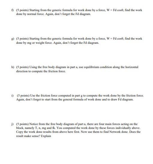 Solved Worksheet: Work done and net-work done by some common | Chegg.com