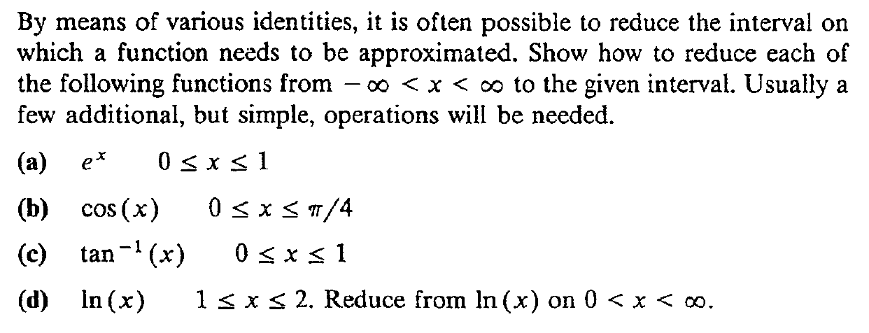 Solved By means of various identities, it is often possible | Chegg.com