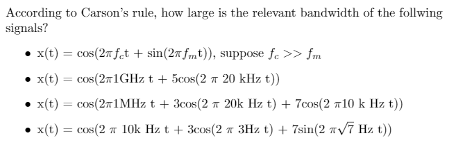 Solved According to Carson's rule, how large is the relevant | Chegg.com