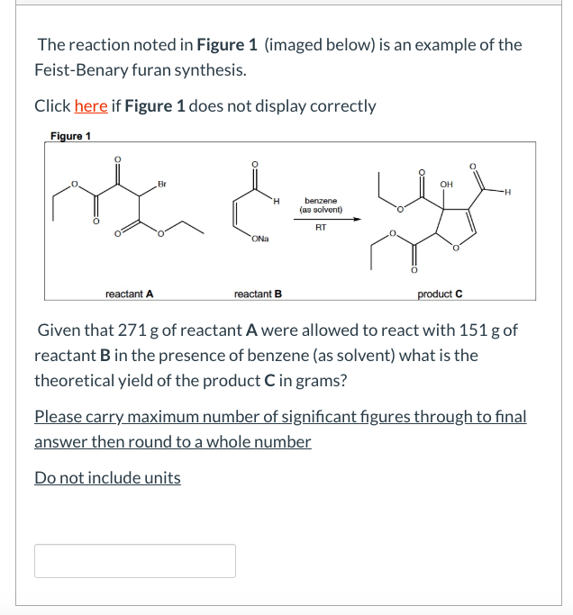 Solved The reaction noted in Figure 1 (imaged below) is an | Chegg.com