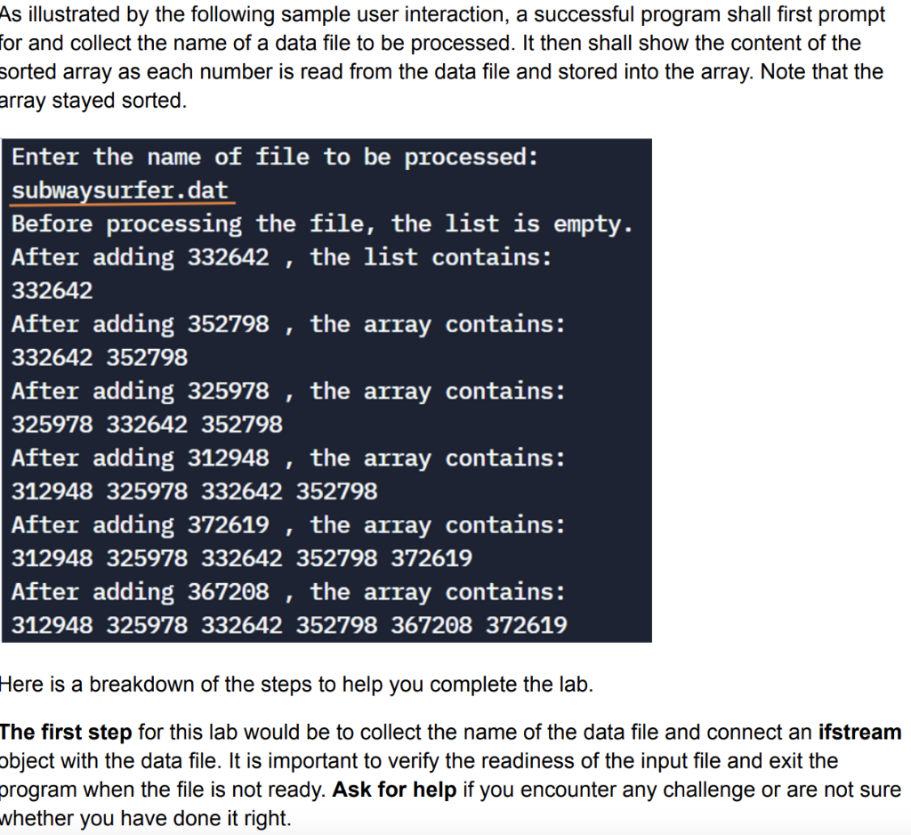 Solved In C++ please don't use vectors or push back. i just | Chegg.com