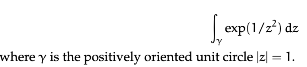 Solved | exp(1/2) dz ) where y is the positively oriented | Chegg.com
