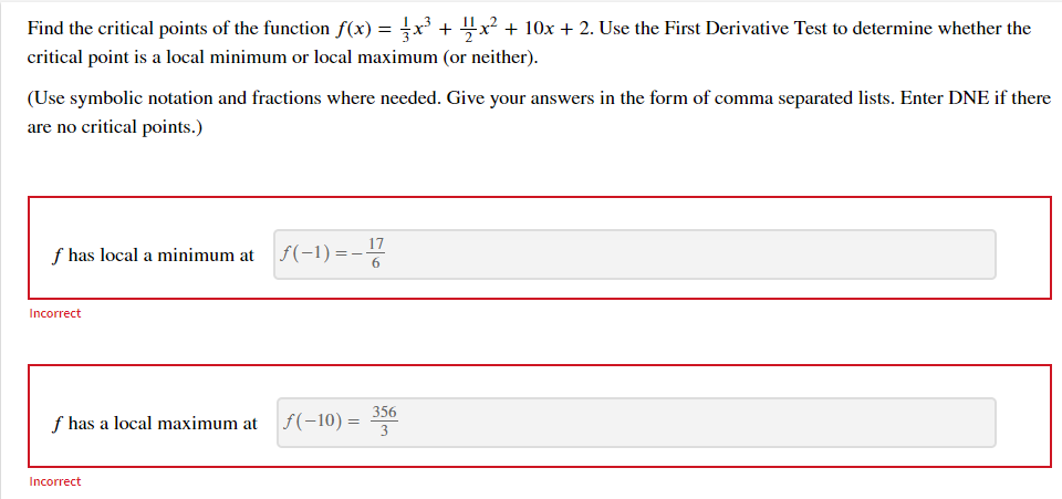 Find the critical points of the function | Chegg.com