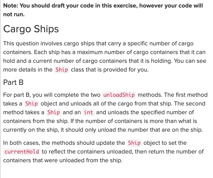 Solved Note: You should draft your code in this exercise, | Chegg.com