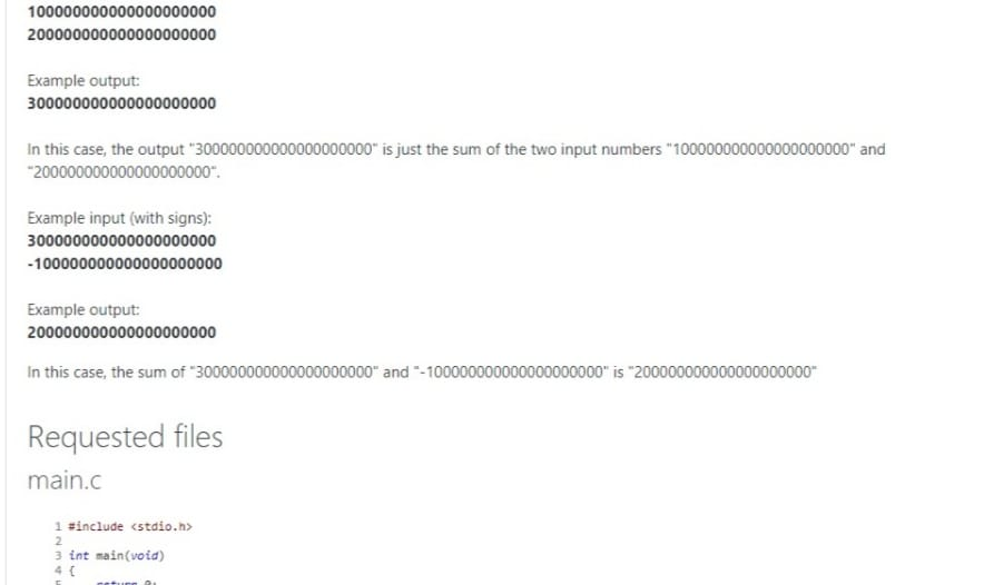 Solved The largest number data type that is available in C | Chegg.com