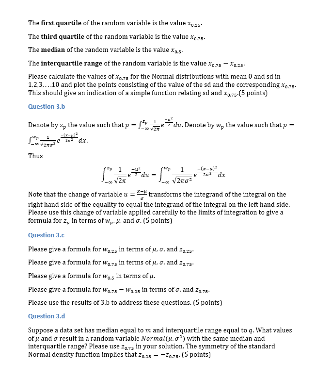 Approximately, the pth quantile of a set S of n | Chegg.com