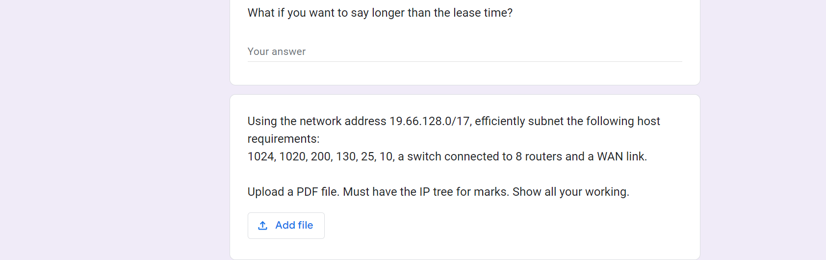Solved \r\nIdentify the issues in the above configuration | Chegg.com