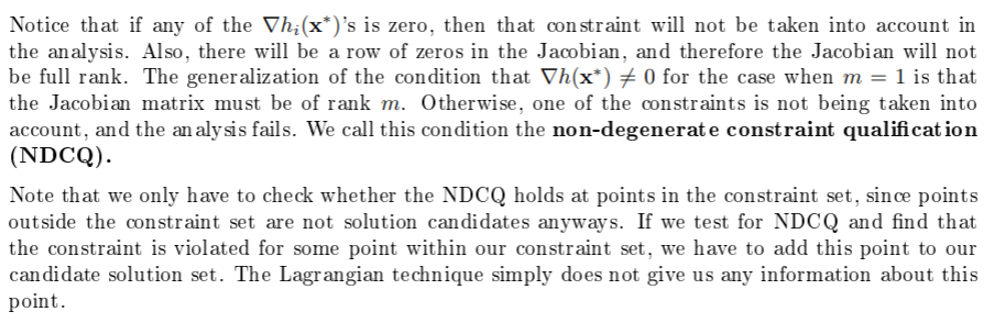This is a constrained optimization problem. NDCQ = | Chegg.com