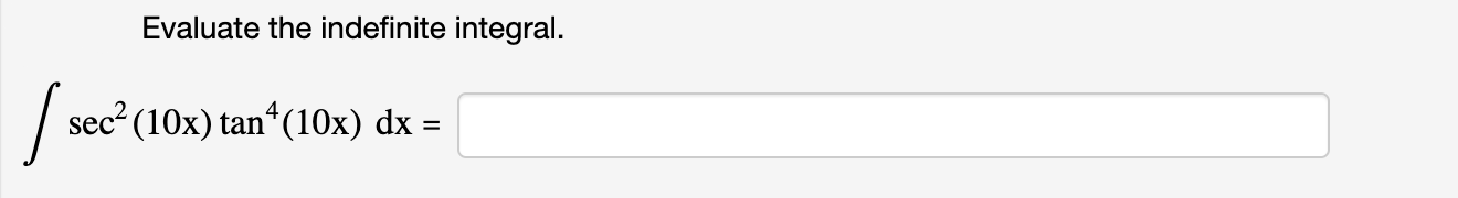Solved Evaluate the indefinite integral. | Chegg.com