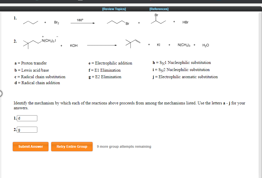 Solved [Review Topics] [References) H 1. PH3CH Ethanol H3C , | Chegg.com