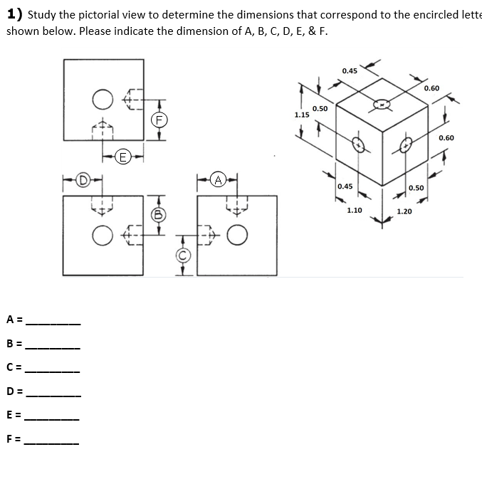 Solved 3) Create a Bill of Materials (BOM) for the following | Chegg.com