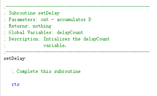 Translate following C into 68HC12 assmbly | Chegg.com