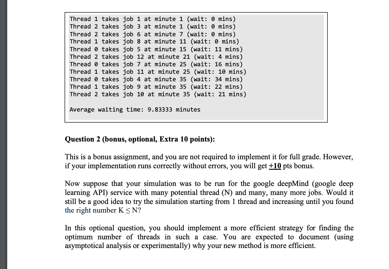 PLEASE USE JAVA LANGUAGE WHILE SOLVING THIS PROBLEM | Chegg.com