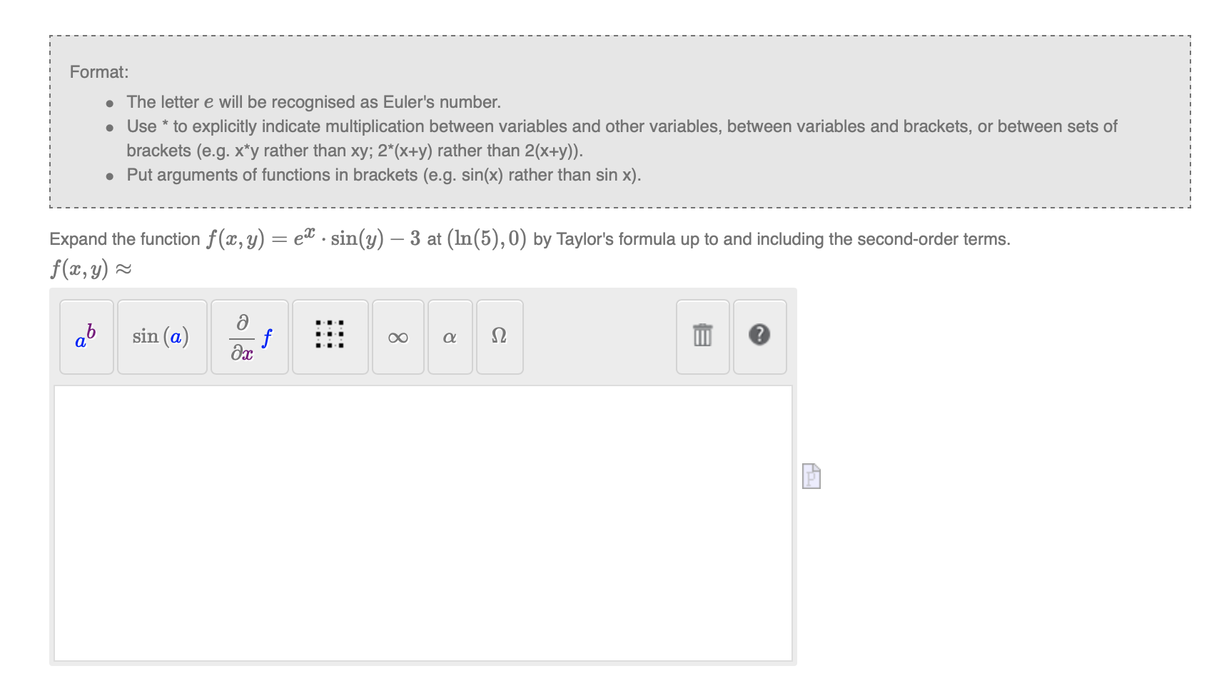 Solved Format: 1 • The letter e will be recognised as | Chegg.com
