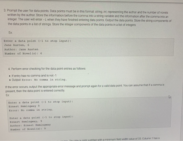23.2 PROJECT 2: Data Visualization using LOOPS This | Chegg.com