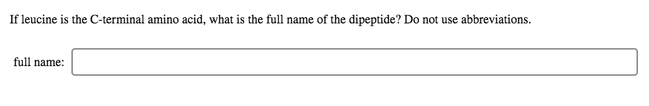 Solved Draw one possible dipeptide that is formed between | Chegg.com Solved Draw one possible dipeptide that is formed between | Chegg.com