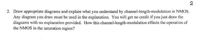Solved 2 2. Draw appropriate diagrams and explain what you | Chegg.com