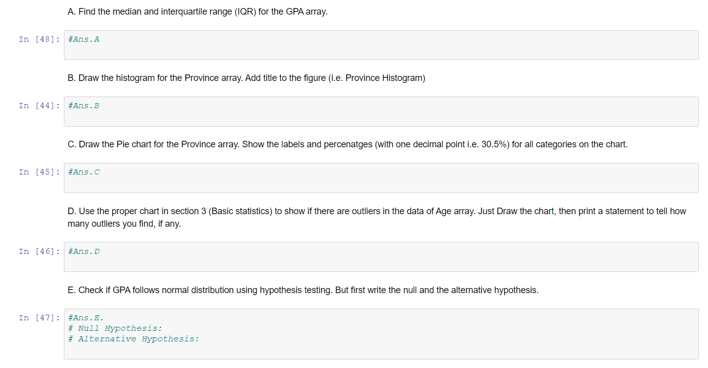 Solved solve following parts WITH PYTHON LANGUAGE of this | Chegg.com