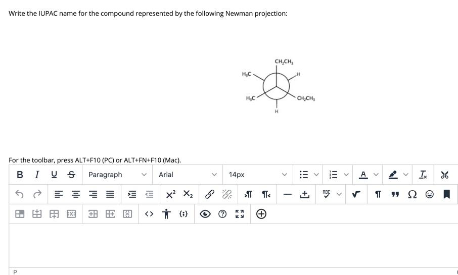 Solved Consider the following conformations: CH(CH3)2 | Chegg.com