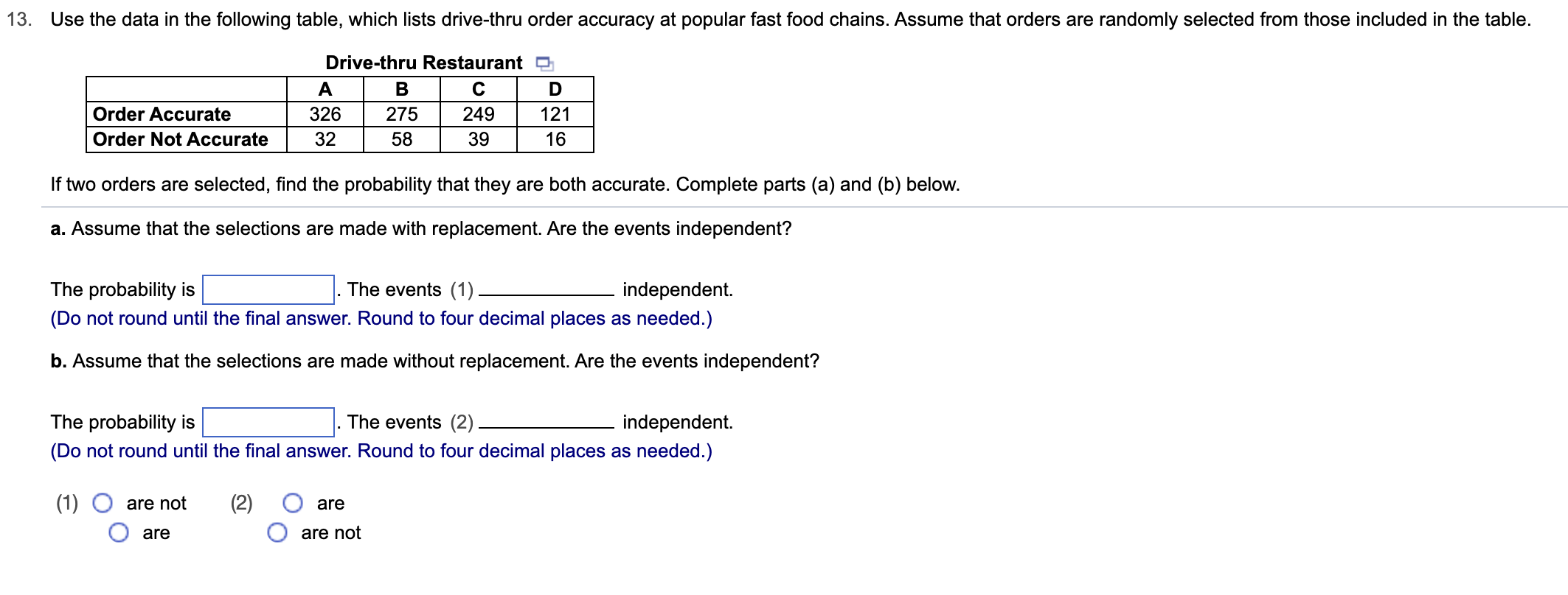 Solved 3. Use the data in the following table, which lists | Chegg.com