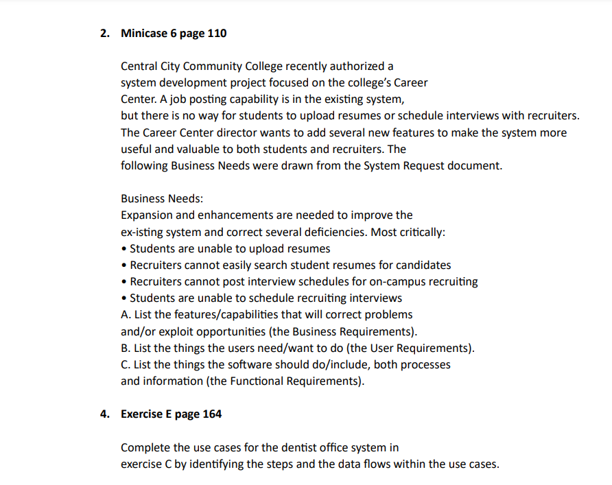 Solved COSC 3707 Assignment \#5 - Spring 2023 [10] 1. | Chegg.com
