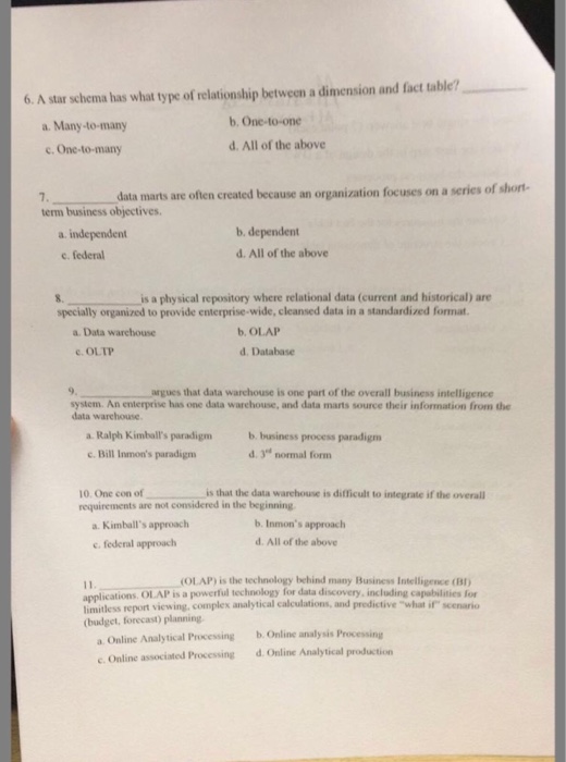 Solved Can you please help me in finding right options and | Chegg.com