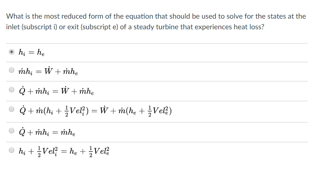Solved What is the most reduced form of the equation that | Chegg.com