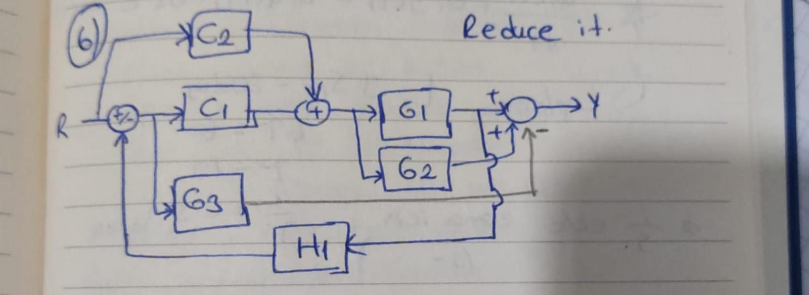 Solved Reduce it block diagram. | Chegg.com