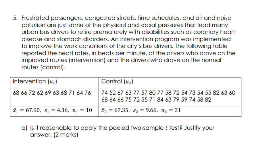 Solved This is a Statistics 151 question, introductory | Chegg.com