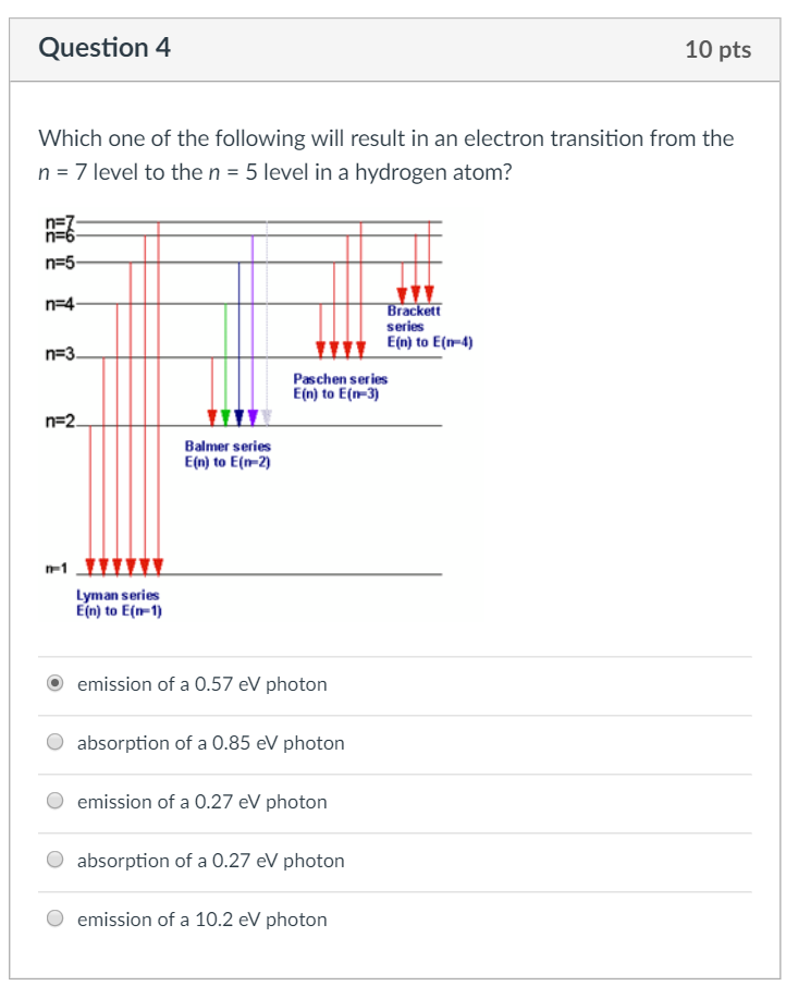 Solved Question4 10 pts Which one of the following will | Chegg.com