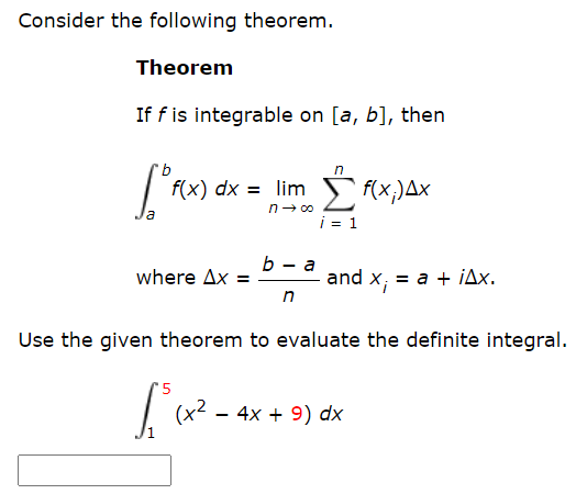 Solved Consider the following theorem. Theorem If f is | Chegg.com