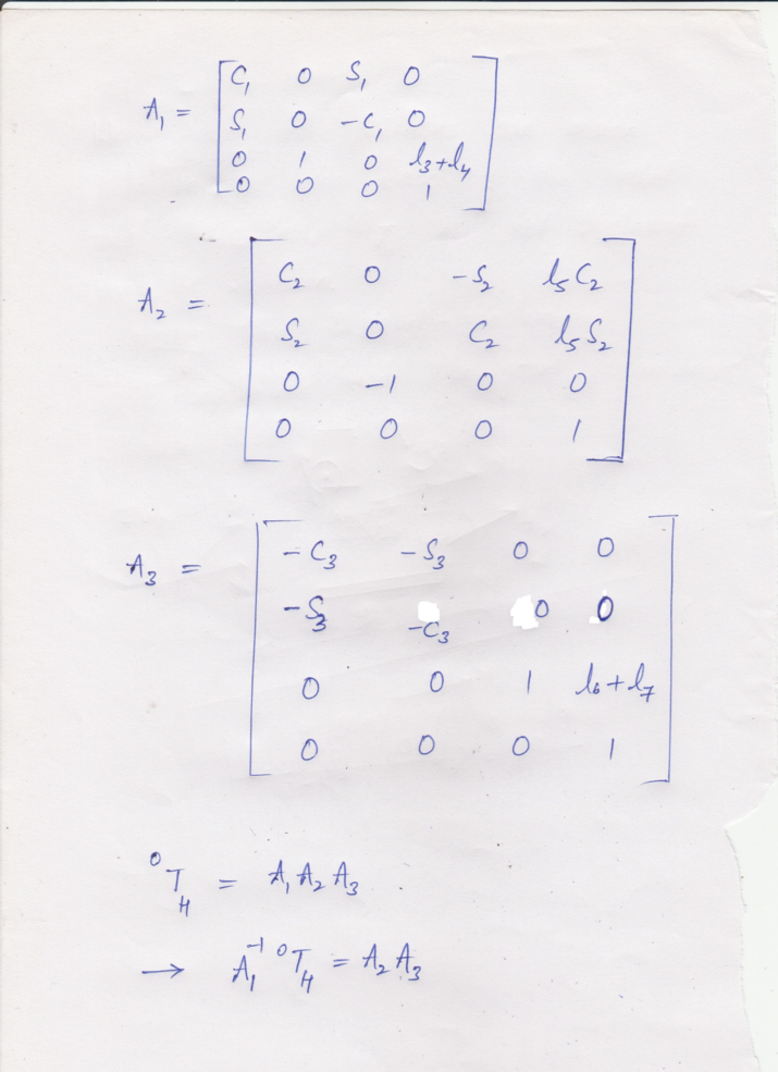 Solved 2.36. For the given specialty designed 4-DOF robot: | Chegg.com