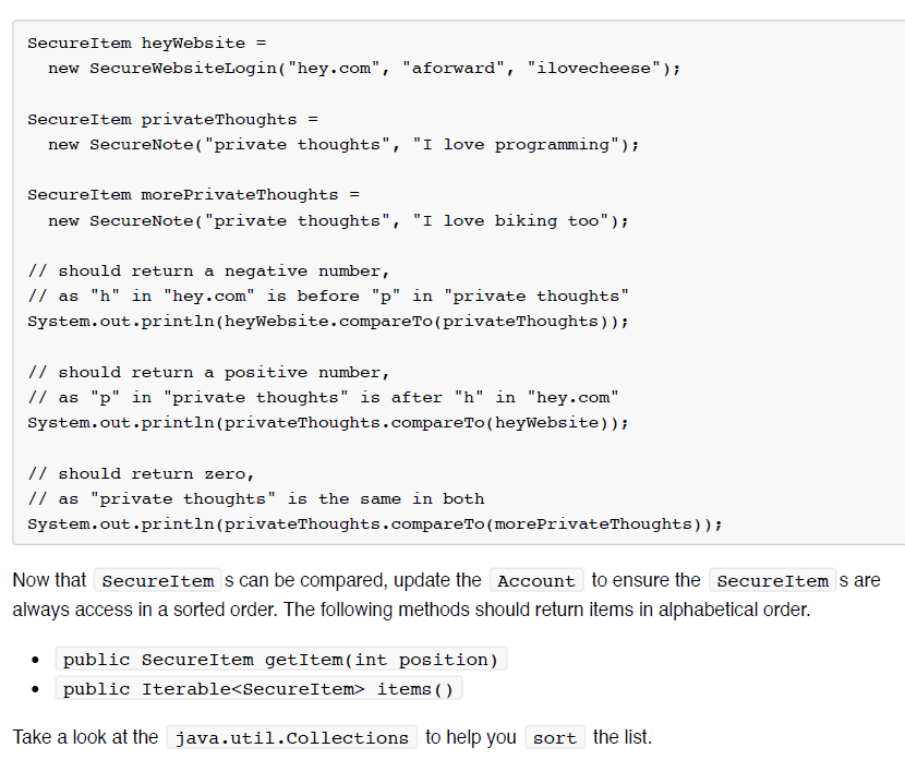 Solved Q8 (10 marks] Sortable Items The Account , at | Chegg.com