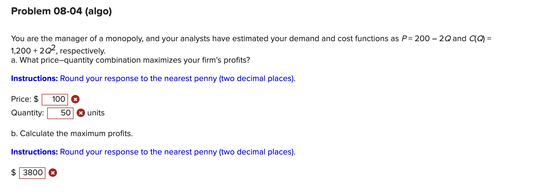 Solved Problem 08-04 (algo) You are the manager of a | Chegg.com