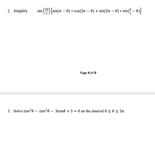 Solved Simplify. | Chegg.com