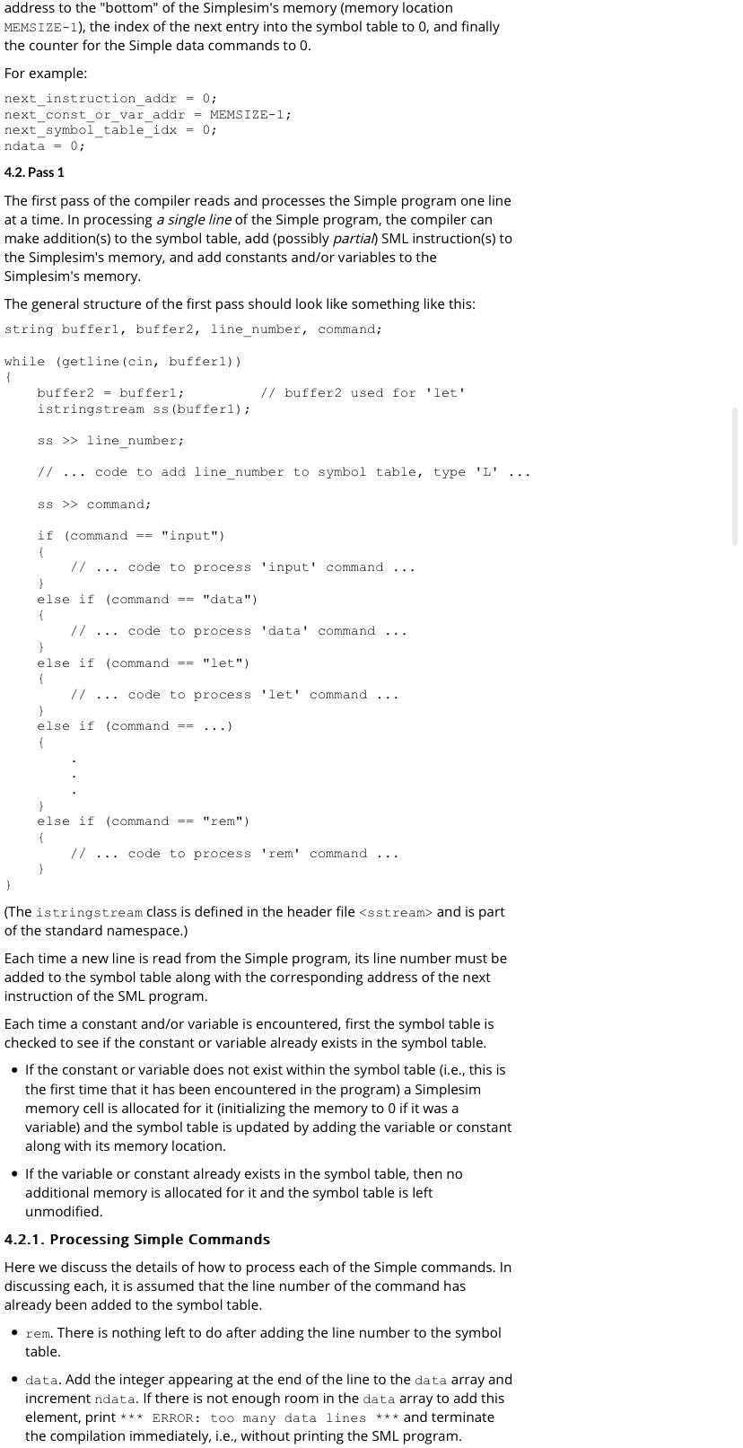 Assignment 9 In the Simplesim assignment, we | Chegg.com