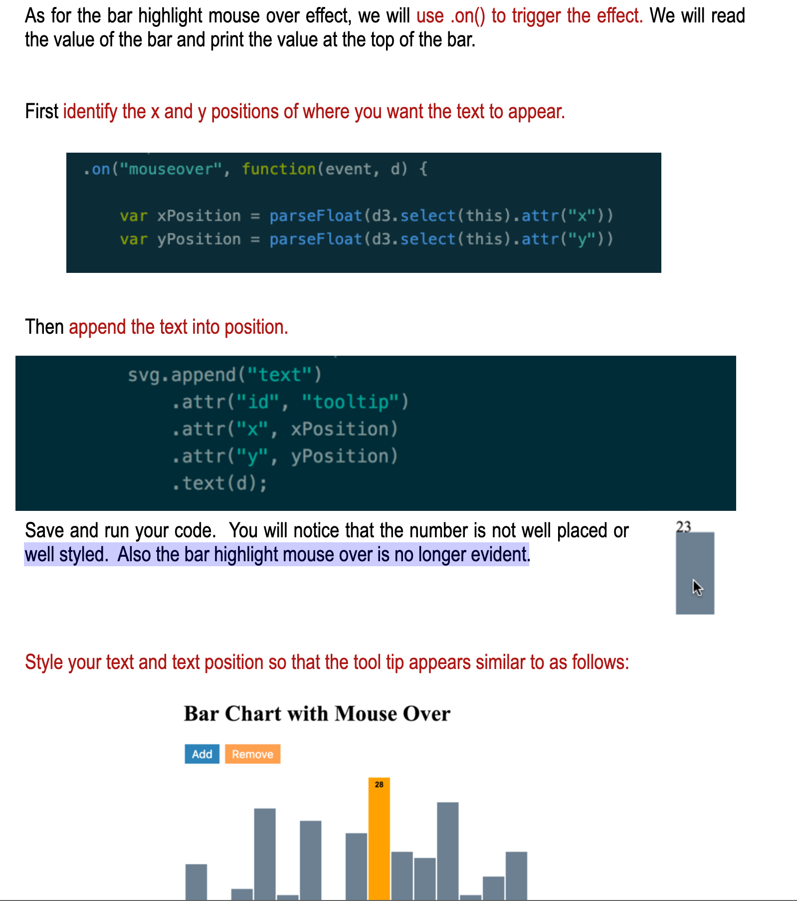 Solved I need help with my SVG code. I have the basic hover | Chegg.com