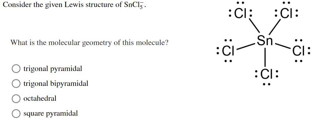 Trigonal Pyramidal Lewis Structure