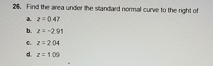 Solved May I please get some assistance with #26 A & B with | Chegg.com