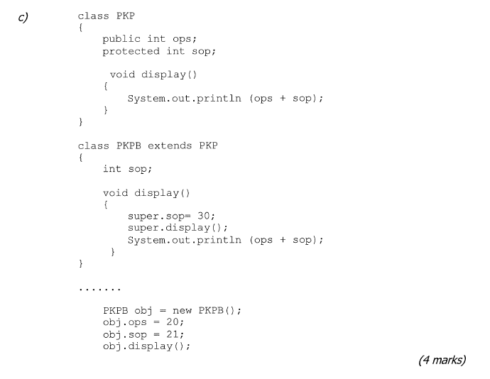 Solved Please help! Given the following Java code segment | Chegg.com