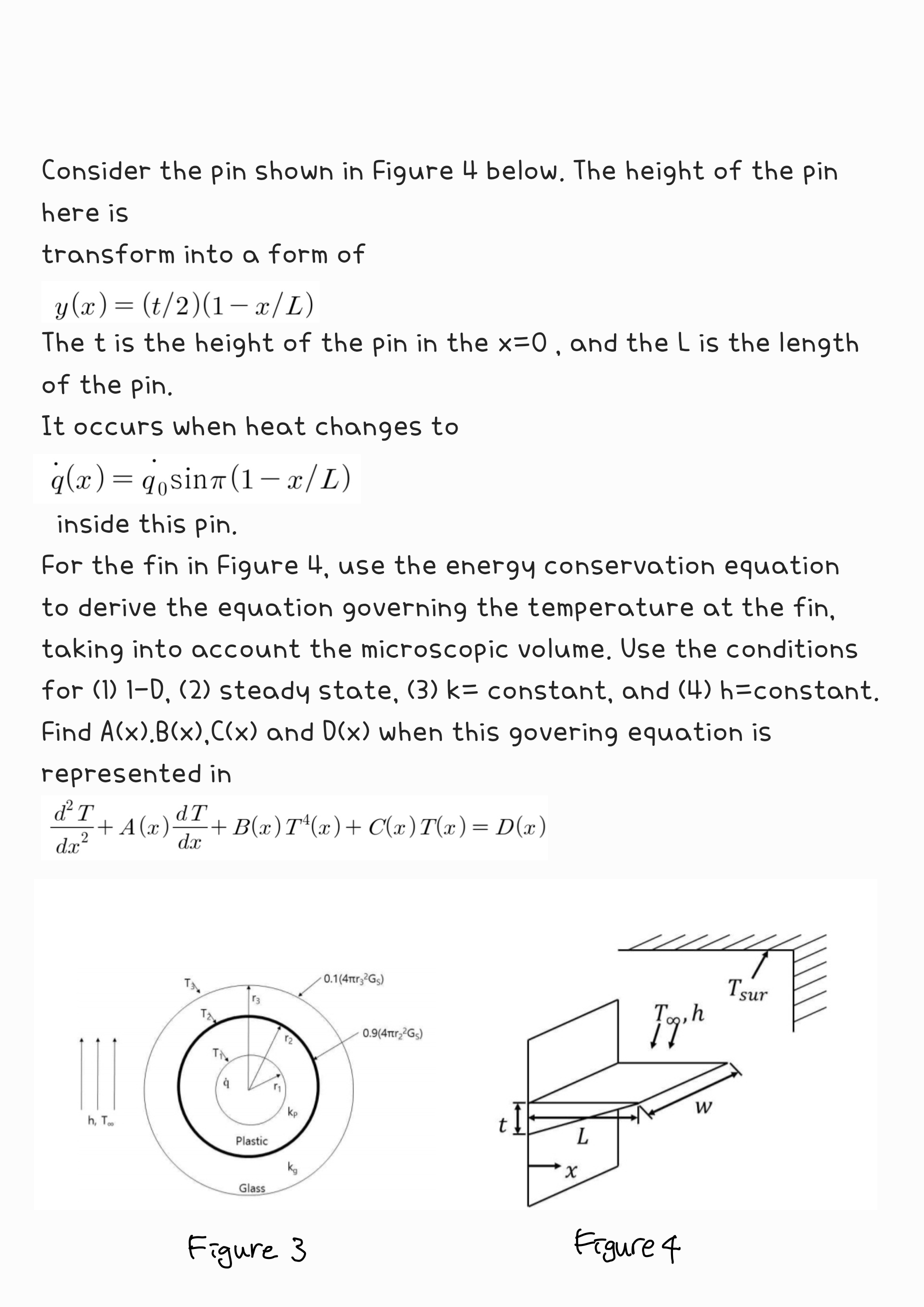 Solved Consider the pin shown in Figure 4 below. The height | Chegg.com