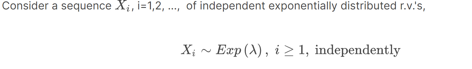 Solved Consider a sequence Xi, i=1,2, ..., of independent | Chegg.com