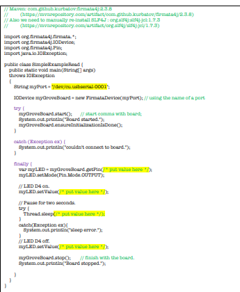 Solved Part 1: Blink LED Multiple times on Arduino / Grove | Chegg.com