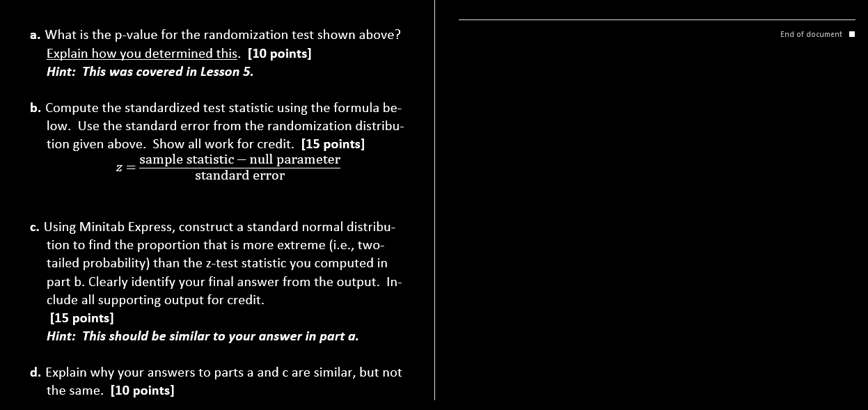 Solved Distribution Plot Normal, Mean=0, StDev=1 1 Finding | Chegg.com