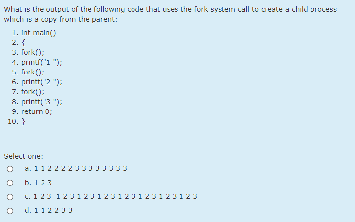 Solved When the process is in the I/O waiting queue, waiting | Chegg.com