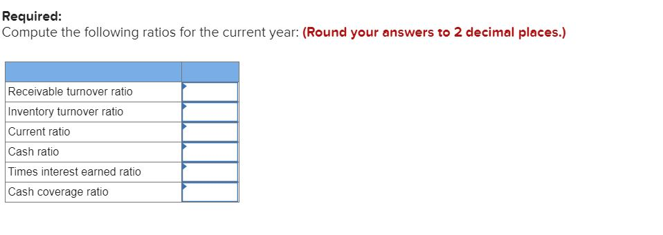 Solved E13-12 (Algo) Computing Asset Turnover, Liquidity, | Chegg.com