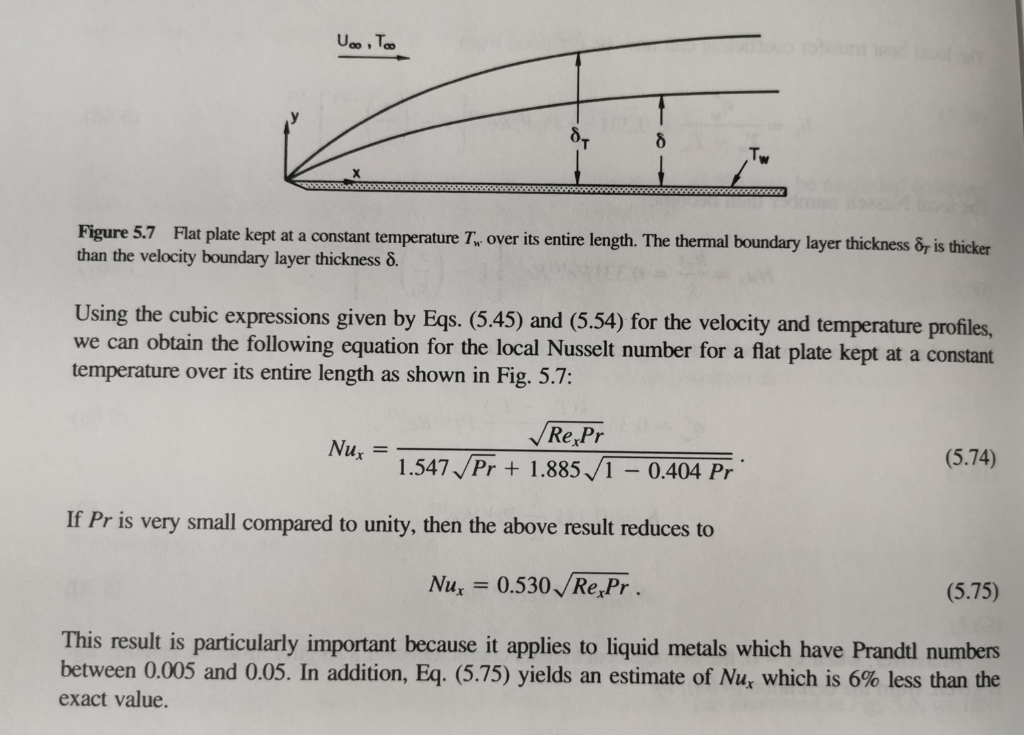 Solved 5.4 Consider the steady and two-dimensional laminar | Chegg.com