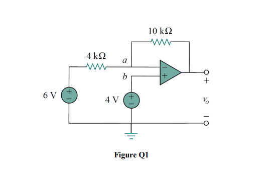 Solved (b) (c) Calculate the output voltage v. of the system | Chegg.com