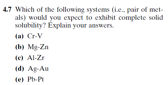Solved 4.7 Which of the following systems (i.e., pair of | Chegg.com